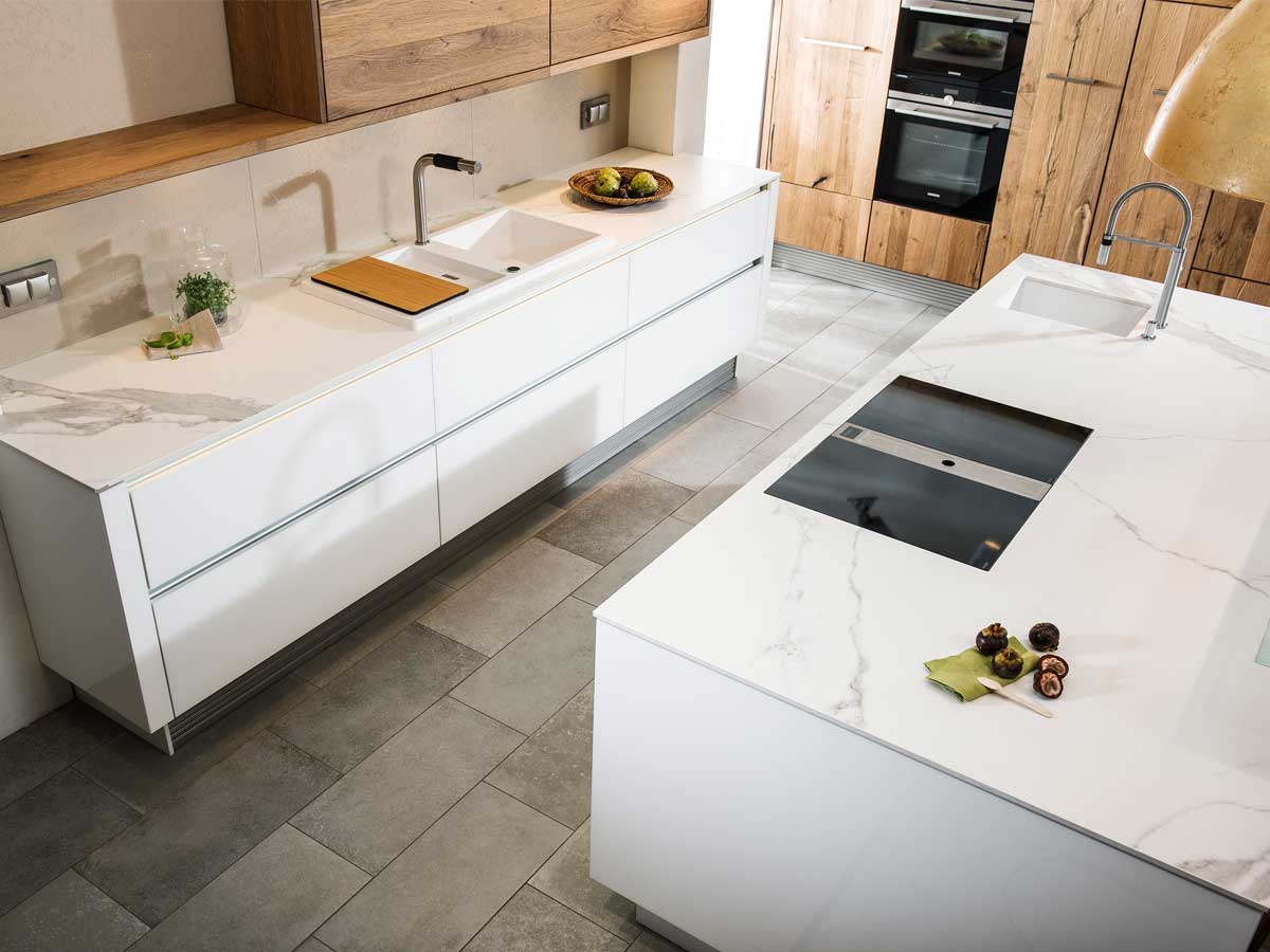 Küchenarbeitsplatten: Die Materialien im Überblick